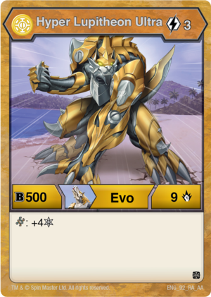 Aurelus Hyper Lupitheon Ultra (Age of Aurelus) - The Bakugan Wiki