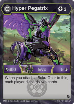 Darkus Hyper Pegatrix (Armored Elite) - The Bakugan Wiki