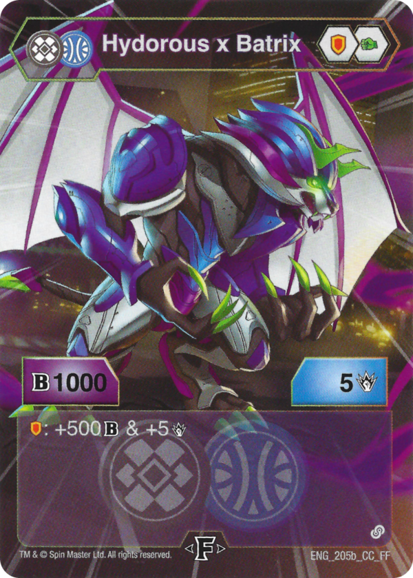 Darkus Aquos Hydorous x Batrix (Fusion Force) - The Bakugan Wiki