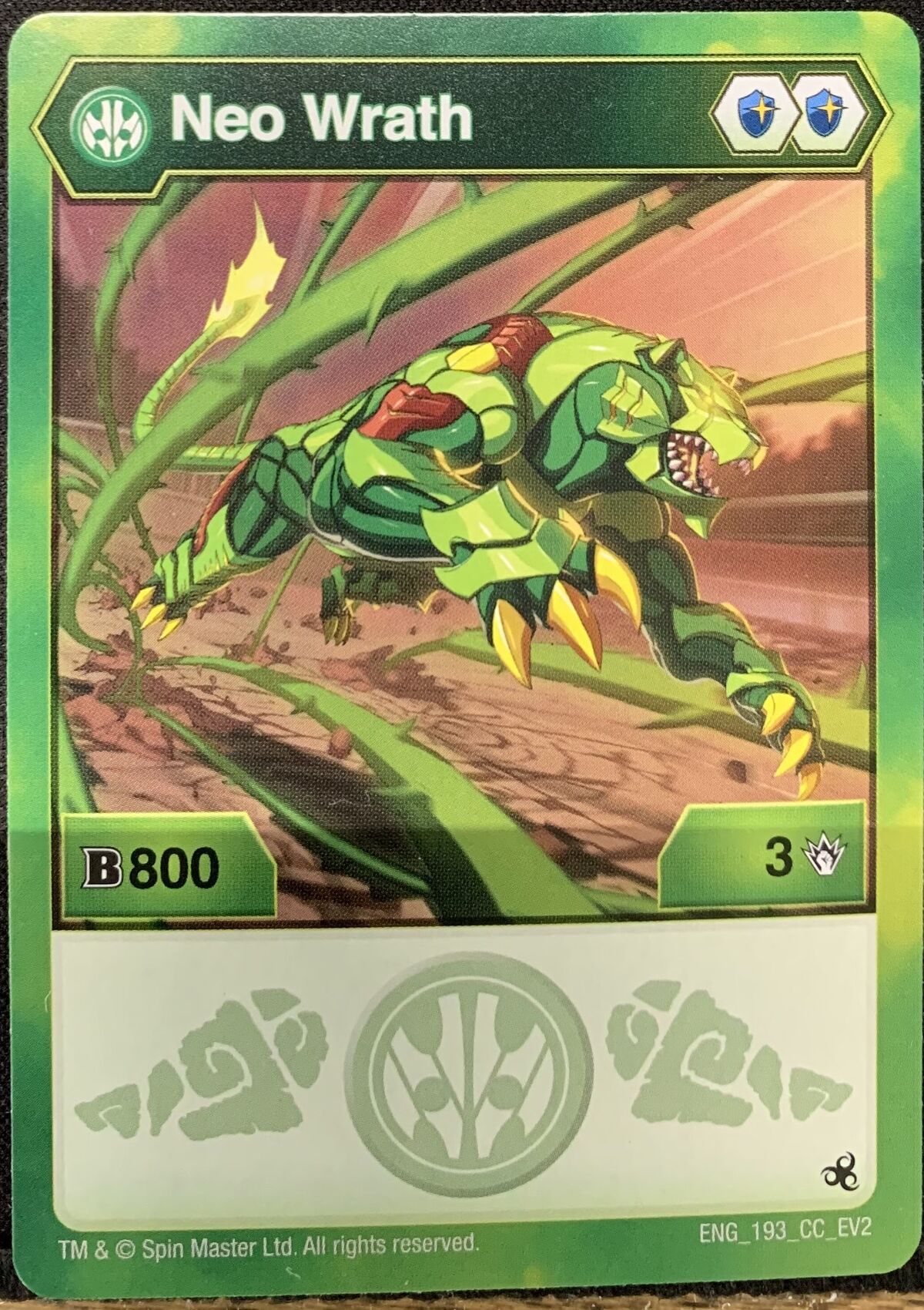 Ventus Neo Wrath (EV2) - The Bakugan Wiki