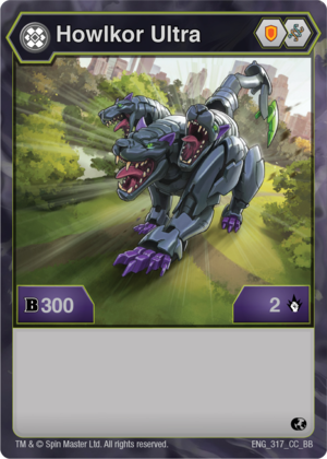 Darkus Howlkor Ultra (Battle Brawlers) - The Bakugan Wiki