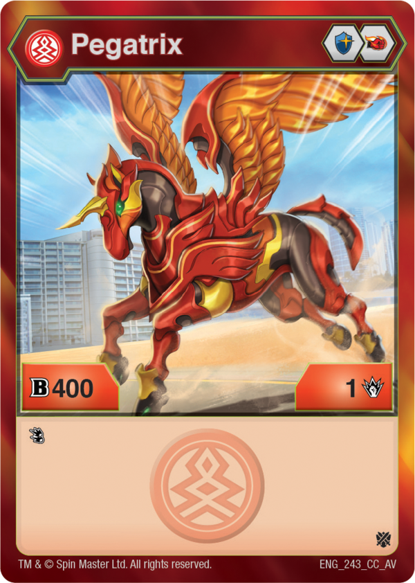 Pyrus Pegatrix (Armored Elite) - The Bakugan Wiki
