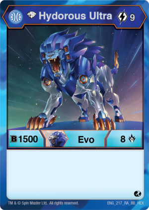 Diamond Hydorous Ultra (Battle Brawlers) - The Bakugan Wiki