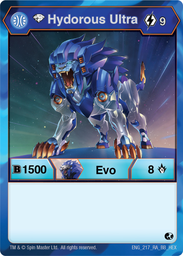 Diamond Hydorous Ultra (Battle Brawlers) - The Bakugan Wiki