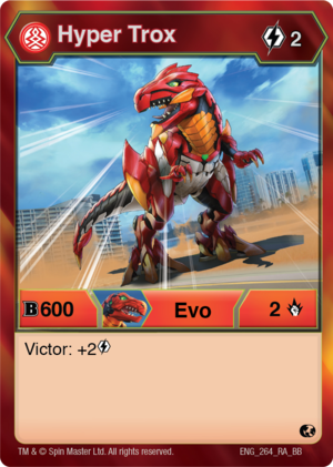 Pyrus Hyper Trox (Battle Brawlers) - The Bakugan Wiki