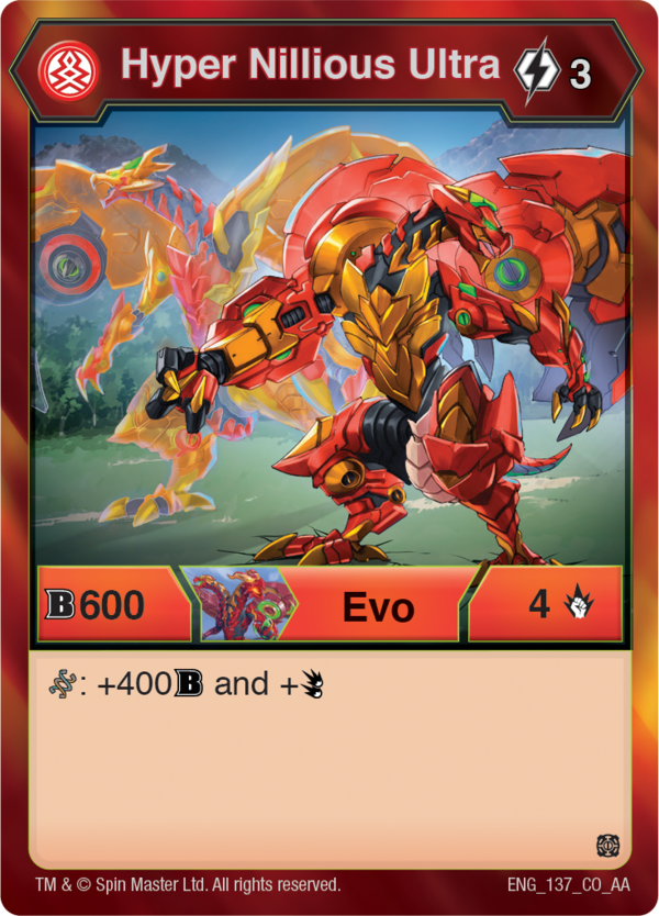 Pyrus Hyper Nillious Ultra (Age of Aurelus) - The Bakugan Wiki