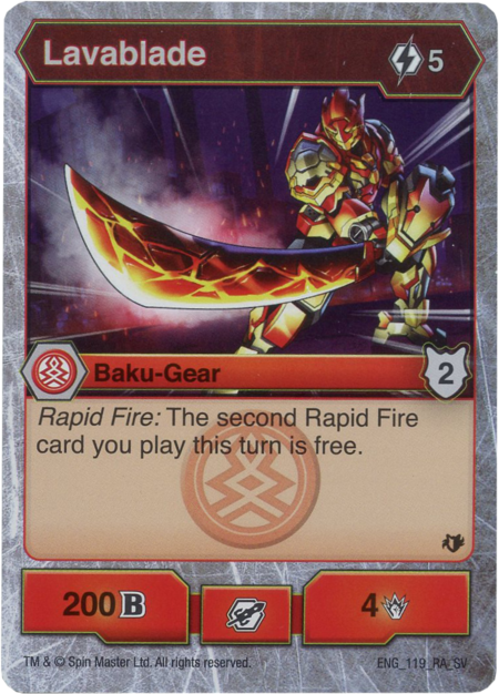 Lavablade - The Bakugan Wiki
