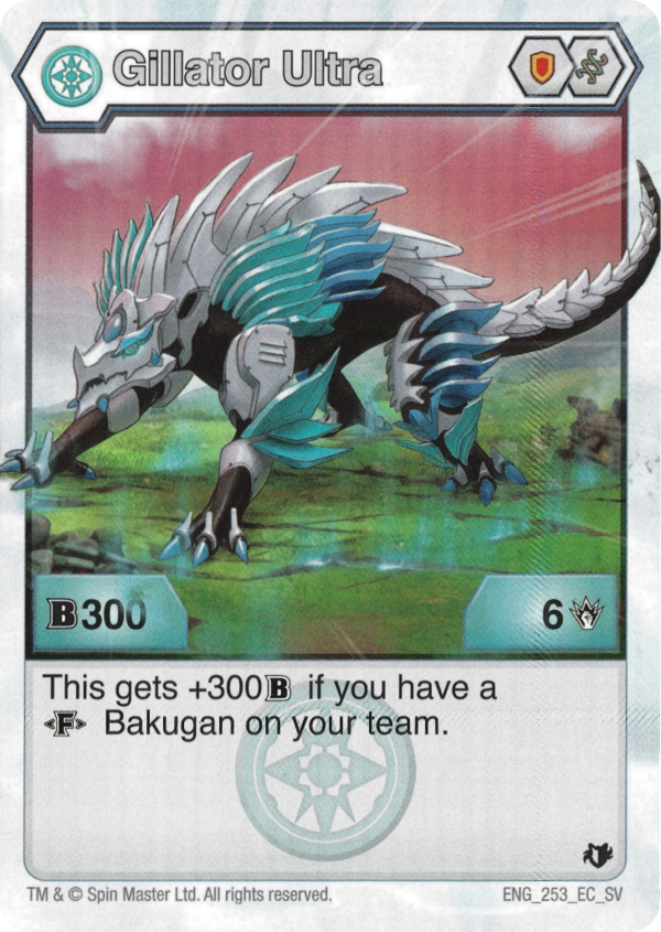 Haos Gillator Ultra (Shields of Vestroia, Epic Character) - The Bakugan ...