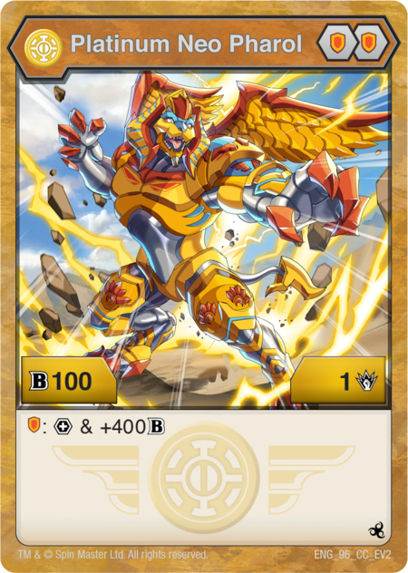 Aurelus Platinum Neo Pharol (EV2) - The Bakugan Wiki