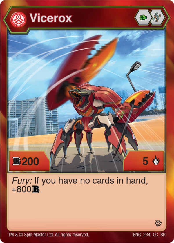 Pyrus Vicerox (Bakugan Resurgence) - The Bakugan Wiki
