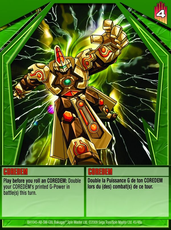 Coredem (Card) - The Bakugan Wiki