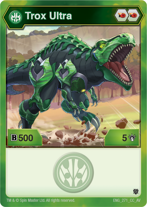Ventus Trox Ultra (Armored Elite) - The Bakugan Wiki