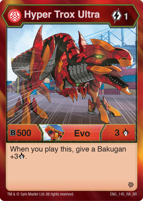Pyrus Hyper Trox Ultra (Bakugan Resurgence) - The Bakugan Wiki