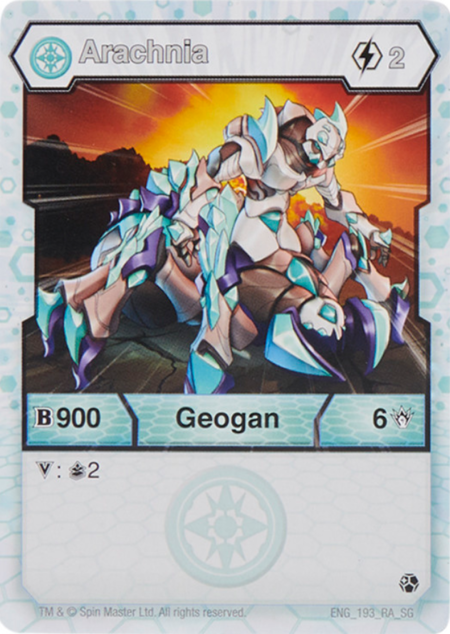 Haos Arachnia (Secrets of the Geogan) - The Bakugan Wiki