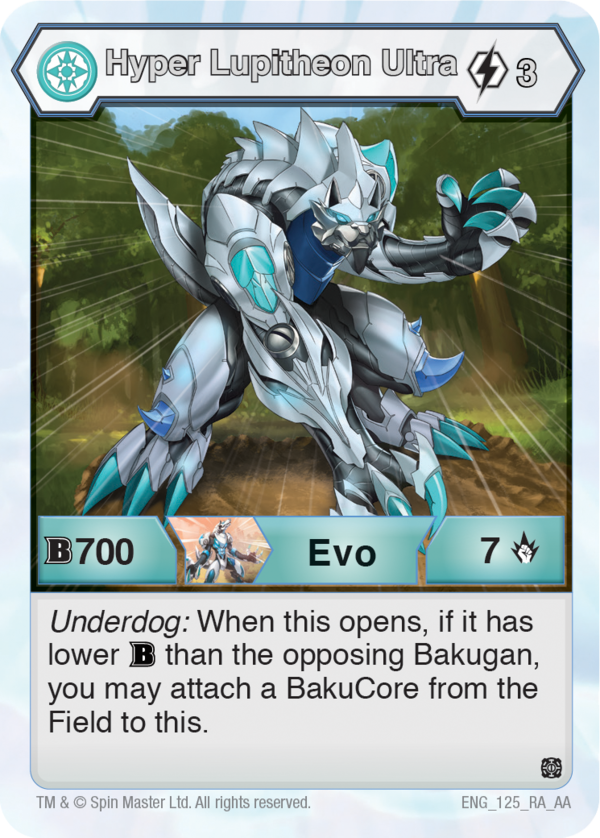 Haos Hyper Lupitheon Ultra (Age of Aurelus) - The Bakugan Wiki