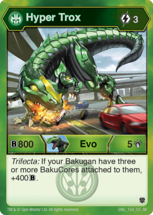 Ventus Hyper Trox (Armored Elite) - The Bakugan Wiki