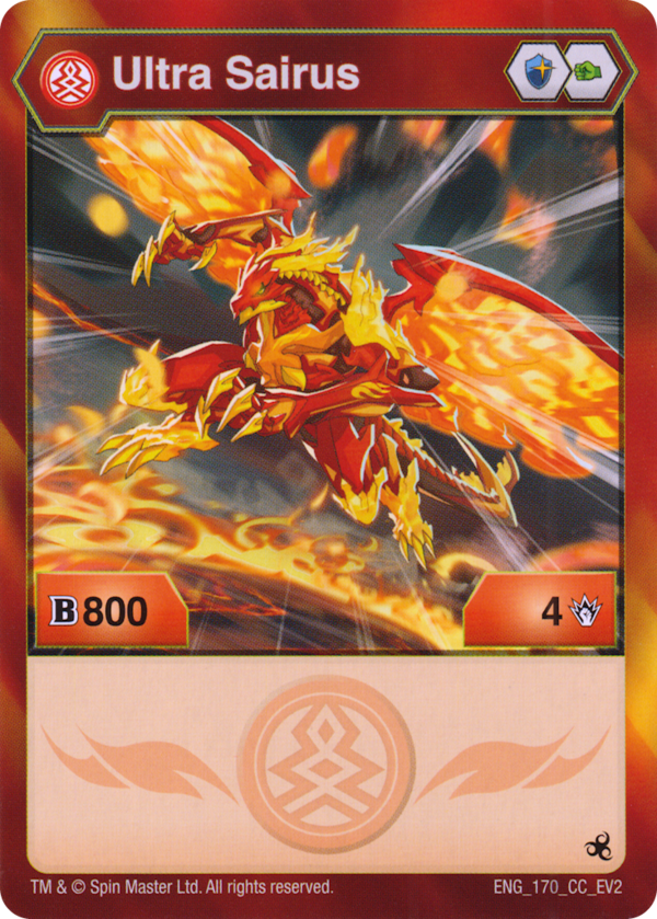 Pyrus Ultra Sairus (EV2) - The Bakugan Wiki