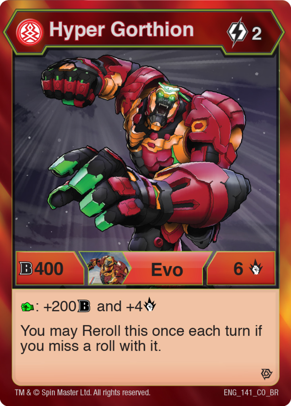 Pyrus Hyper Gorthion (Bakugan Resurgence) - The Bakugan Wiki