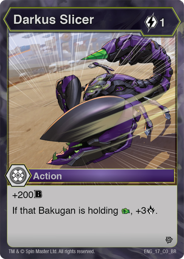Darkus Slicer - The Bakugan Wiki