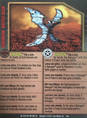 Explosix Gear (Card) - The Bakugan Wiki