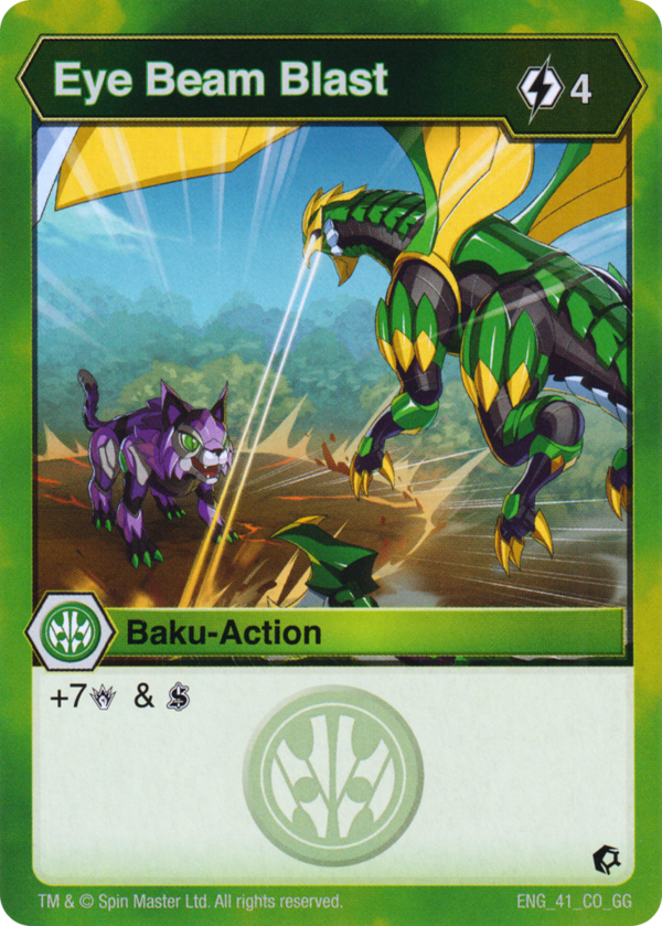 Eye Beam Blast - The Bakugan Wiki