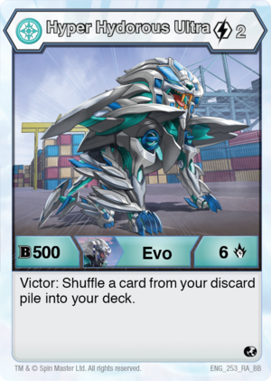 Haos Hyper Hydorous Ultra (Battle Brawlers) - The Bakugan Wiki