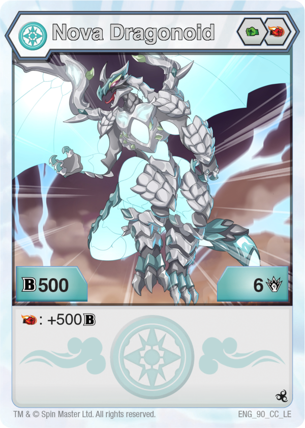 Haos Nova Dragonoid (LE) - The Bakugan Wiki