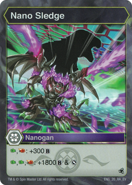 Darkus Nano Sledge (EV) - The Bakugan Wiki