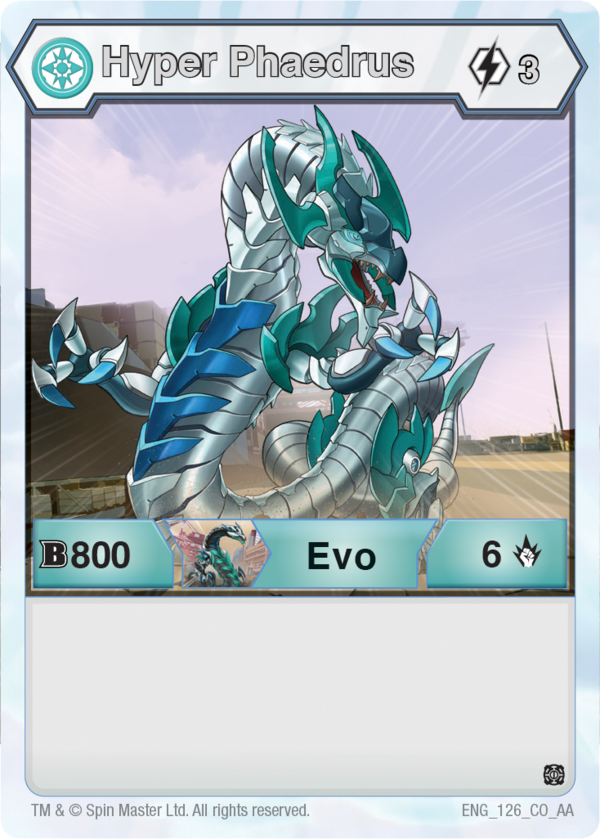Haos Hyper Phaedrus (Age of Aurelus) - The Bakugan Wiki