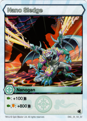 Haos Nano Sledge (EV) - The Bakugan Wiki