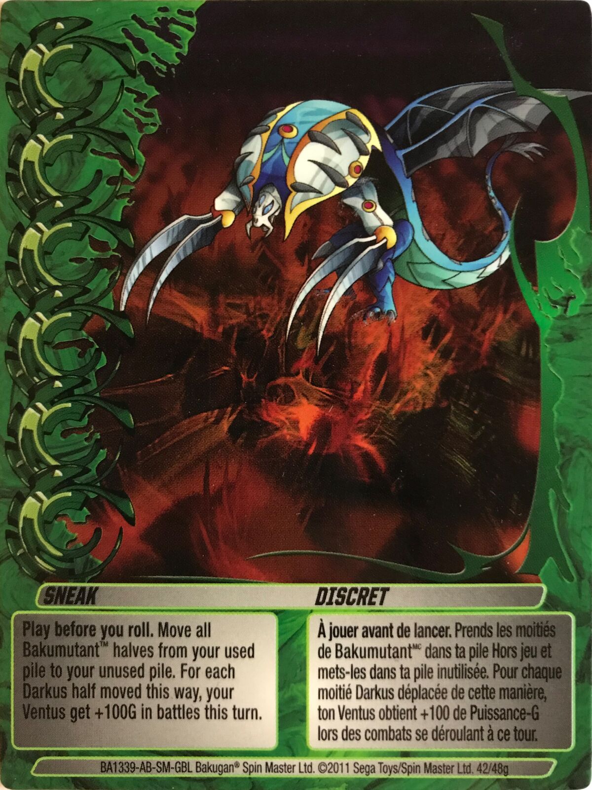 Sneak (42/48g) - The Bakugan Wiki