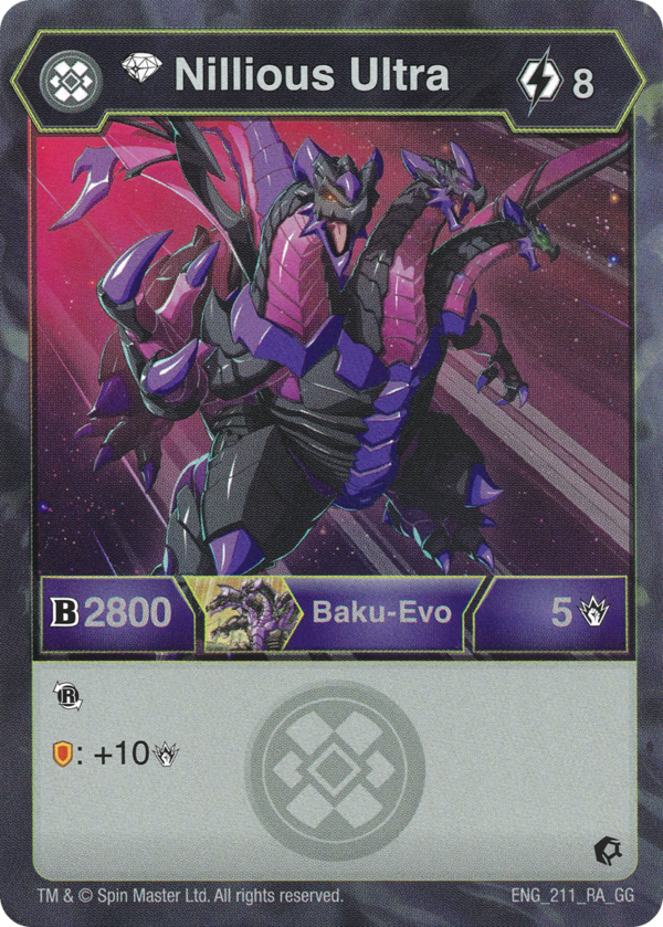Diamond Nillious Ultra (GG) - The Bakugan Wiki