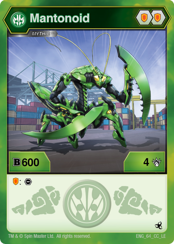 Ventus Mantanoid (LE, Mythic) - The Bakugan Wiki
