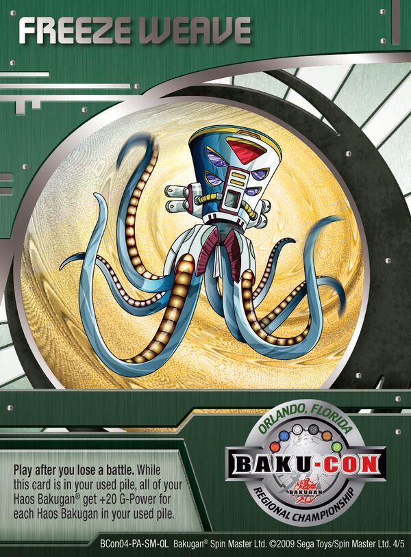 Freeze Weave - The Bakugan Wiki