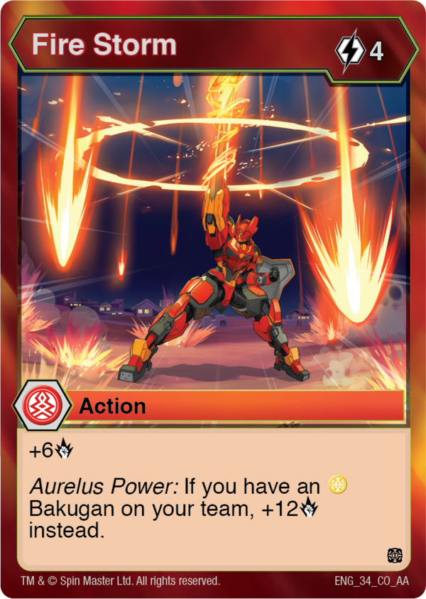 Fire Storm - The Bakugan Wiki