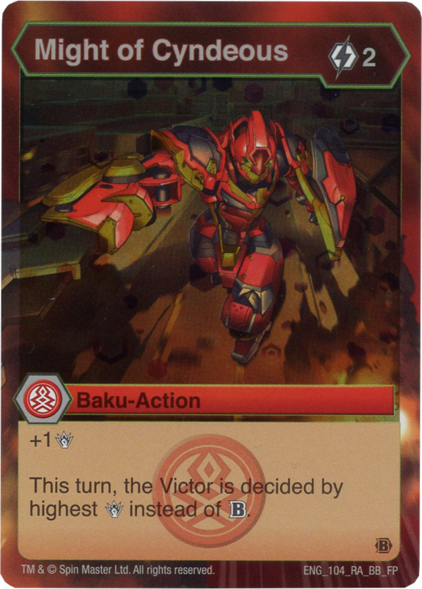 Might of Cyndeus - The Bakugan Wiki