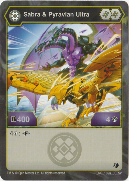 Darkus Sabra & Pyravian Ultra (Shields of Vestroia) - The Bakugan Wiki