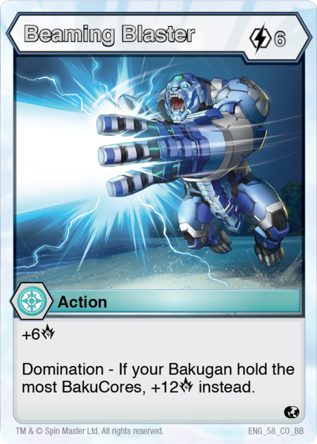 Beaming Blaster - The Bakugan Wiki